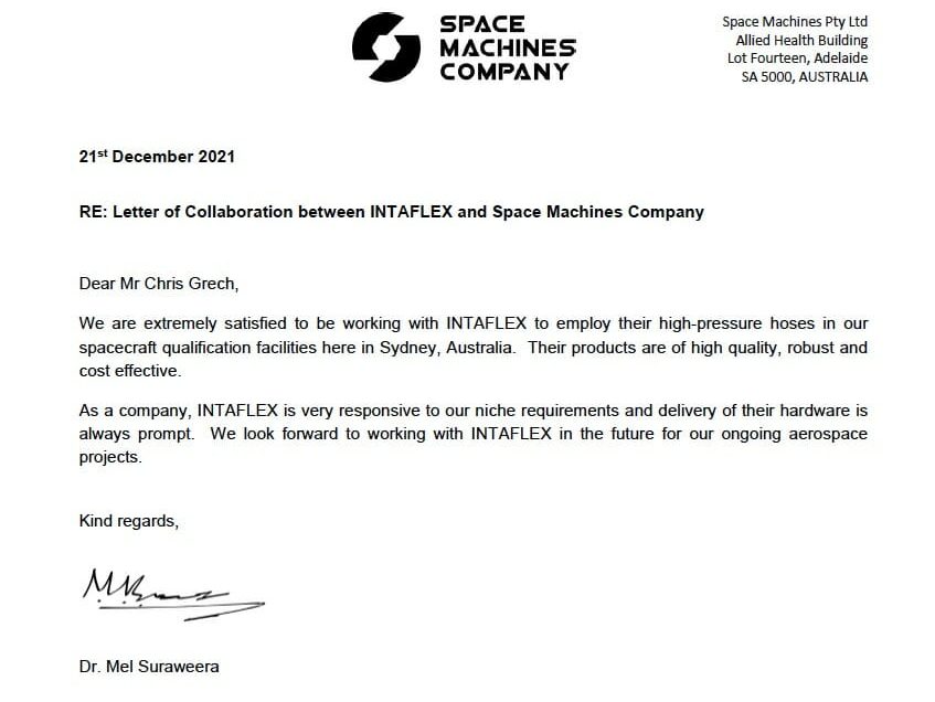 INTAFLEX Australian Joints, Hoses and Fittings Manufacturer